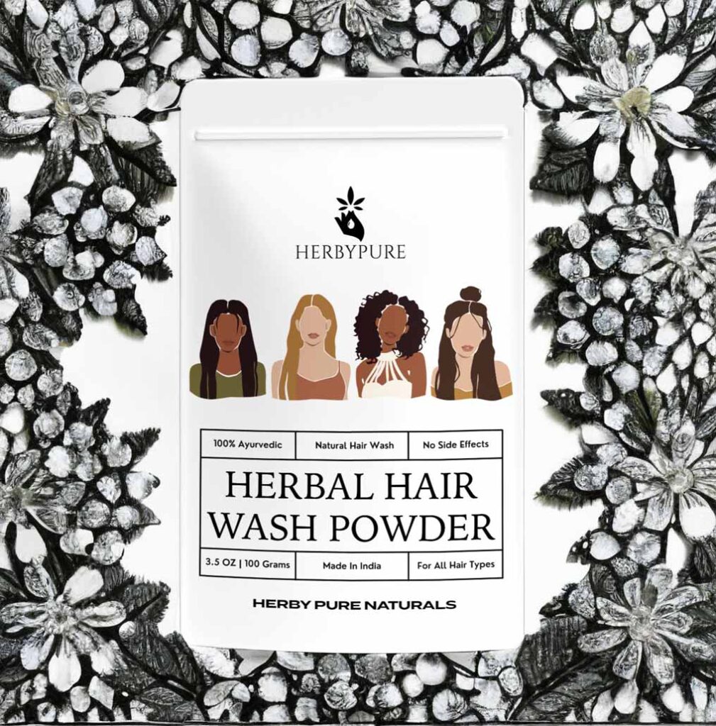 Best Herbal Hair Wash Powder - Herby Pure